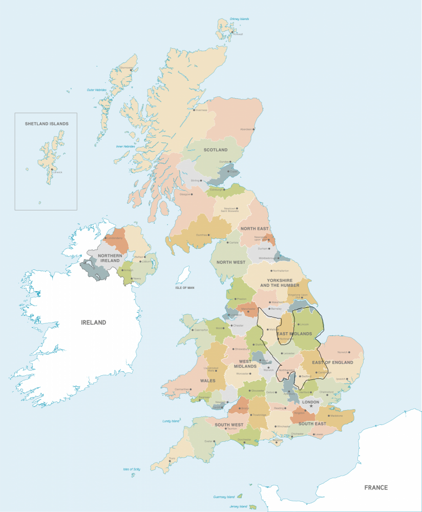 Areas We Cover - Roade English Hub